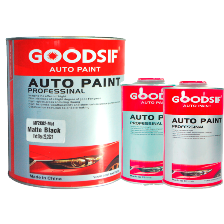 POLIURETANO NEGRO SEMI-MATE 2K – GOODSIF